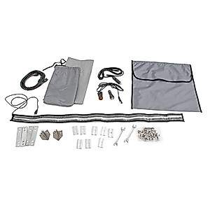 Rough Country Roof Top Tent | Rack Mount | 12V Accessory & LED Light Kit - 99050, 3 Person, Camping & Hiking