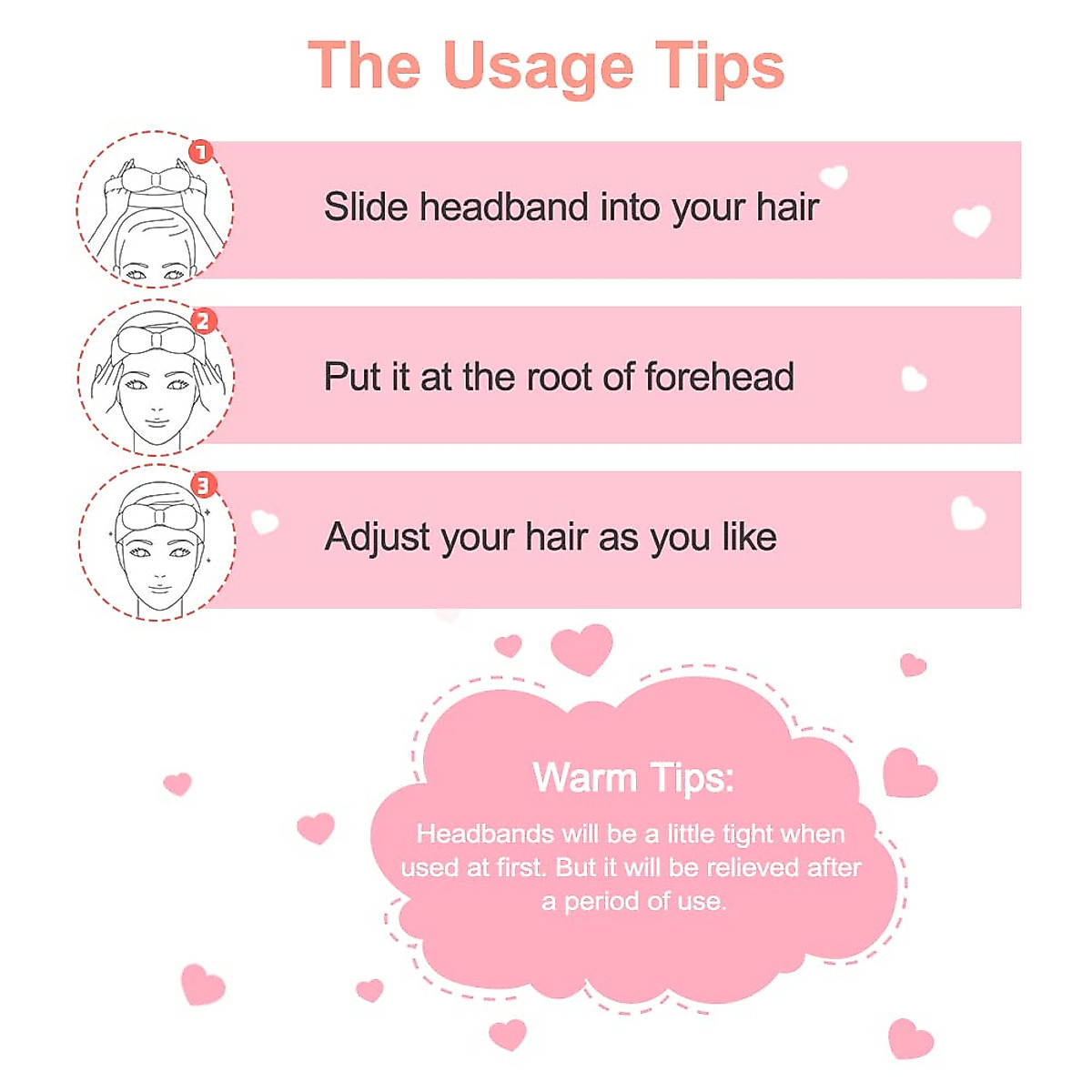 IKOCO Makeup Headband, 4Pcs Spa Headband for Washing Face, Soft Bow Skincare Headbands for Women Girls