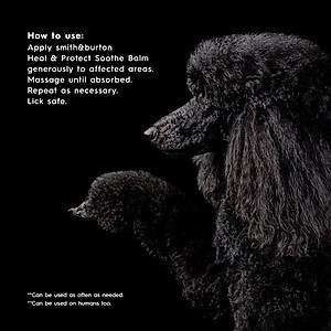 smith&burton Heal & Protect Soothe Balm for Dogs & Cats with Manuka Honey. Multi-Tasker for Paws, Nose, Elbows, Dry Spots & More, 2.2-Oz Tin, 100% Natural. No Nasties.