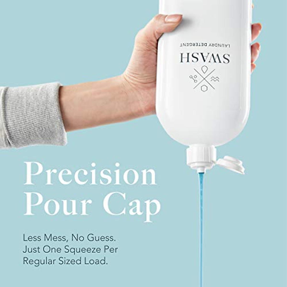 SWASH by Whirlpool, Liquid Laundry Detergent, Simply Sunrise, 83 Loads, 30 fl. Oz.