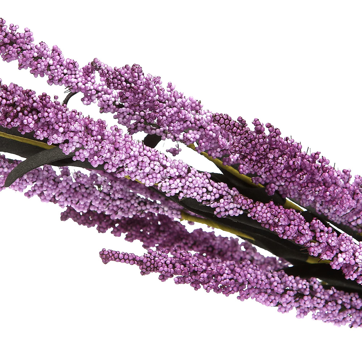 Folora 4 PCs Lifelike Artificial Lavender Flowers, DIY Decoration Bouquet for Wedding Home Garden Decoration, 24 Inches