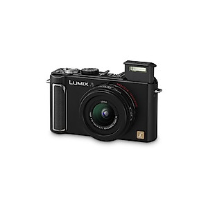 Panasonic DMC-LX3 10.1MP Digital Camera with 24mm Wide Angle MEGA Optical Image Stabilized Zoom (Black)