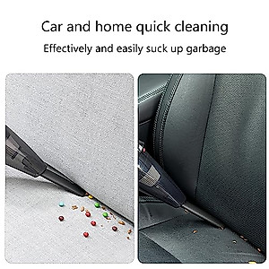 Vacuum Cleaner Car Keyboard Dry Wet Cleaning 5500Pa 120W USB Charge Handheld Portable Trash Garbage Remover Carpet Clean Electric Mops Powerful Cyclone Suction For Floor Cleaning Laminate Kids Dog