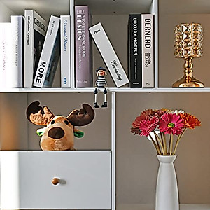 Mandy's 12pcs Multiclor Flowers Artificial Gerbera Daisies Silk Flowers 15" for Home Kitchen Wedding Decorations