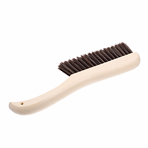 KOMBIUDA Dust Brush Counter Brush Dust Remover Brush Bed Sweeping Brush Counter Duster Hand Brush Handheld Car Brooms Clothes Brooms Dust Cleaner Garment Brush Couch Brush Bench Beige Wood