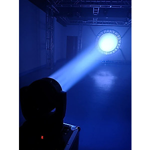 19x15W Zoom Beam Wash Moving Head Light for Stage Lighting Effect with RGBW 4in1 LED and DMX Control Dj Disco and Nightclub (1Pack)