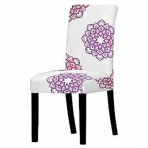 3D Digital Printing Universal High Elastic Chair Cover Restaurant Kitchen Office Wedding Home Banquet Cover BB19 2PCS