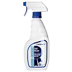 exhibitor's 16 Ounce Quic Sheen Coat Polish Shines & Detangles, Coat Protection, Repels Dust for Long Lasting Shine