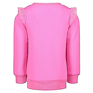 JoJo Siwa Big Girls Fleece Sweatshirt and Leggings Outfit Set Pink 8