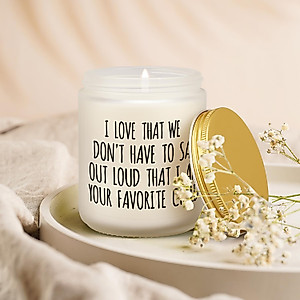 Gifts for Mom Dad from Daughter Son, Funny Mothers Day Gifts, Fathers Day Birthday Christmas Gift for Grandma Aunt Nana Bonus Mom Mother in Law, Unique Valentines Present, Lavender Scented Candle