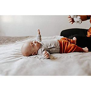 AW BRIDAL Personalized Baby Blanket Gift, Receiving Baby Blankets for Boys Girls, Elephant Baby Stuff Customized Baby Blanket Shower Gifts(36x36inch)