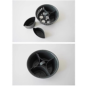 Generic 2-In-1 egg steamer Egg Boiler Poacher Insert Compatible with Thermomix TM5/TM6/TM31 compatible with Thermomix Accessories, grey