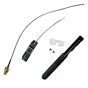 ZAHARA WiFi External PIFA Antenna 00XJ094 Replacement for Lenovo ThinkCentre M625q M630e M710q M720q M75q-1 M910q M910x M920q Desktop SA30M36130 (Antenna WiFi Wireless Cable Kit)