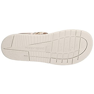 Easy Spirit Women's RAINA8 Wedge Sandal, Beige 110, 10 Wide