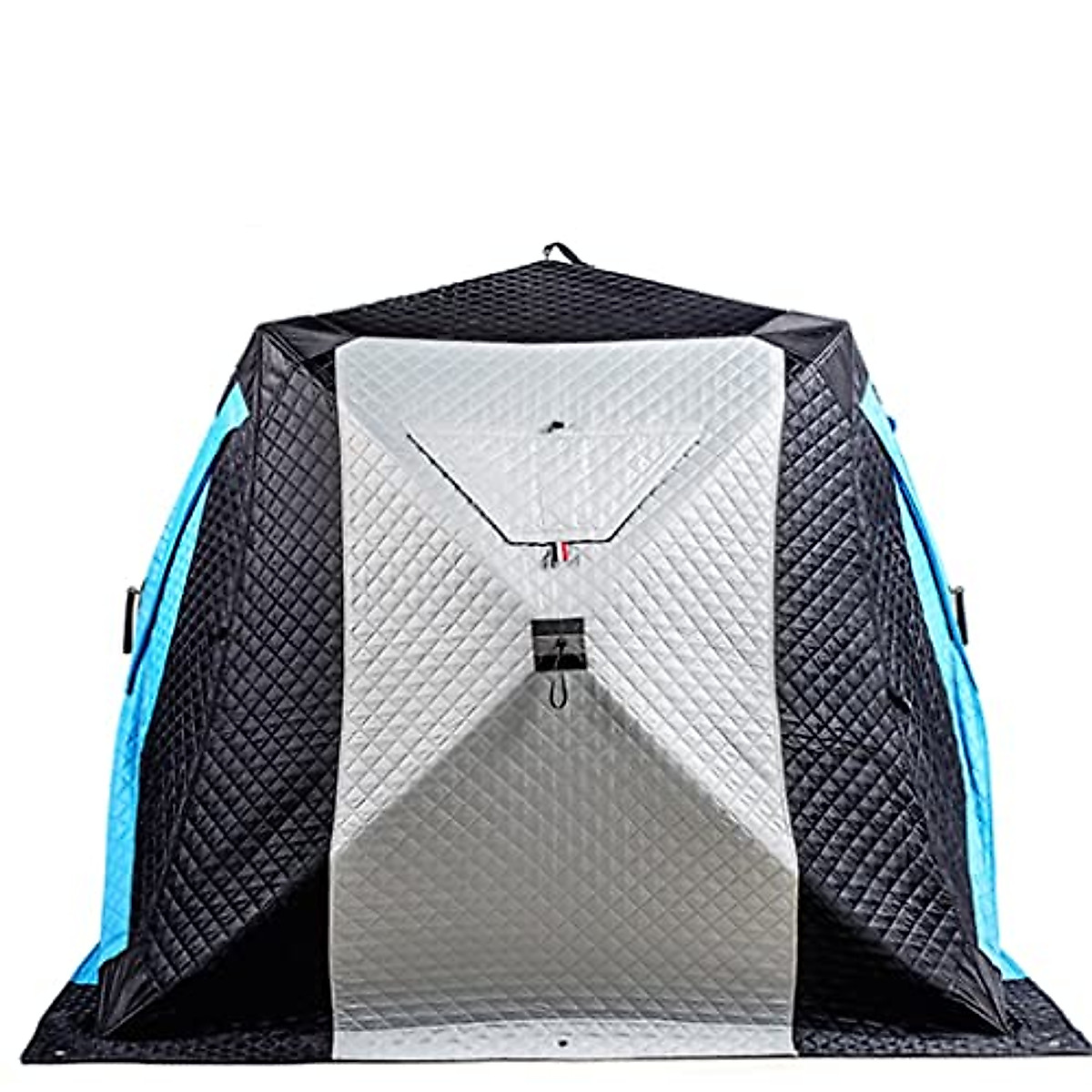 AyfeS Tent for Camping Automatic Pop Up Camping Tent 4 Person Panda Shape with 2 Doors Waterproof Instant Tent for Family Hiking Large Space for Picnic Outdoors