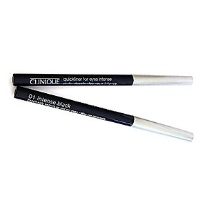 2 Clinique Quickliner for Eyes Intense Eye Liner - Travel Size 0.005 oz. / 0.14g Each, Unboxed