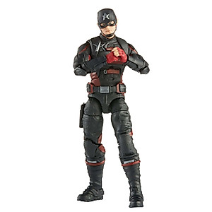 Marvel Legends Series Avengers 6-Inch Action Figure Toy U.S. Agent and 2 Accessories, for Kids Ages 4 and Up