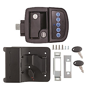 Bauer AP Products 013-5091 Keyed-A-Like Bluetooth Electric Towable Lock - RH,Black