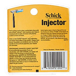 Schick Injector Razor Blade Refills, For Clean, Comfortable Shaves, 7 ct