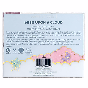 wet n wild Little Twin Stars Wish Upon A Cloud Makeup Sponge Case Holder
