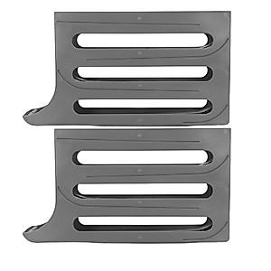 Egg Holder for Refrigerator, 60 Count Automatic Rolling Egg Dispenser with 4 Tier & Double Rows, Space Saving Egg Tray Organizer Egg Storage Container for Fridge & Countertop