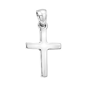 Sofia Milani - Solid 925 Sterling Silver Necklace Pendant for Women- Cross Design - 60220