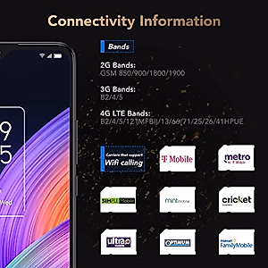 TCL 30XL | 2022 | 6.82-inch Screen | Unlocked Cell Phone | 50MP Rear + 13MP Front Camera| 6/64GB | Night Mist (No 5G)