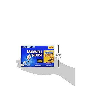 Maxwell House Morning Boost Medium Roast K-Cup Coffee Pods (12 Pods)