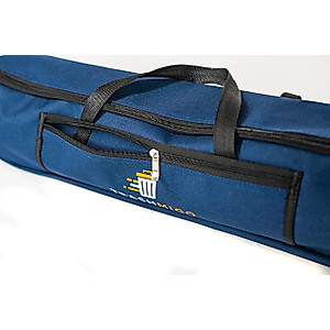 TrashMigo Portable Trash Can - Collapsible, Indoor/Outdoor Trash Bag Holder for Garbage - Durable Trashcan for Beach, Camping, Tailgate, Picnic and More... (Black) (01)