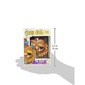 Funko POP Disney: Beauty and The Beast - Beast with Curls, Multicolor, (57585)