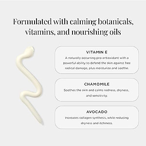 JSHealth Facial Cleanser - Gentle Face Cleanser and Face Wash for Women and Men with Vitamins C & E, Avocado Oil, & Chamomile