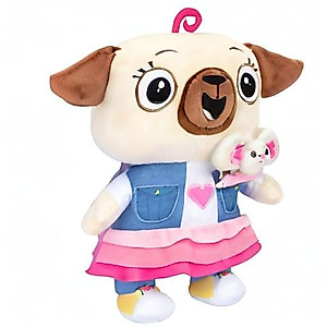 Chip and Potato ZERONIC Jumbo Plush Toy, Official Licensed Stuffed Animal 12 Inch Chip with Her 4 Inch Removable Potato Pal!