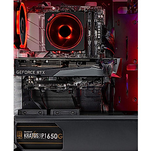 Skytech Chronos Gaming PC Desktop - AMD Ryzen 7 3700X 3.6GHz, RTX 3070 8GB, 16GB DDR4 3200, 1TB NVME, 650W Gold PSU, Windows 10 Home 64-bit, Black