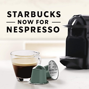 Starbucks by Nespresso Dark Roast Espresso (50-count) and Starbucks by Nespresso Medium Roast Pike Place Roast Coffee (50-count) Nespresso Capsules