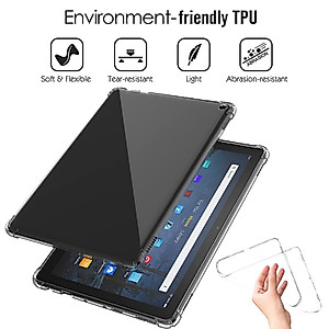 Zcooooool Case for Amazon Fire HD 10 Tablet 10.1" (7th / 9th Generation, 2017/2019 Release) Reinforced Corners Fire HD 10 Cover