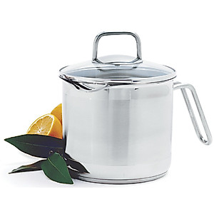 Norpro 8 Cup Multi Pot with Straining Lid, 1.9 Liter, Silver