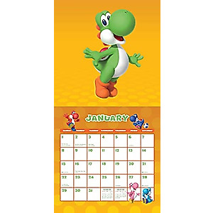 Super Mario 2023 Wall Calendar