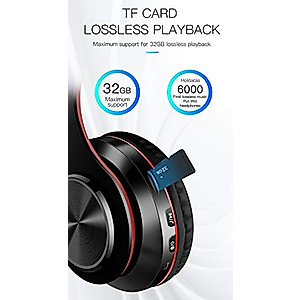 Amazing 7 LED Bluetooth Headphones with 8Hours Playtime, Wireless Headsets Over Ear, Hi-Fi Stereo, Multi-Colored Breathing Led, Built-in Mic, Snug Fit Earphones for Game Video DJ (Grey Blue)