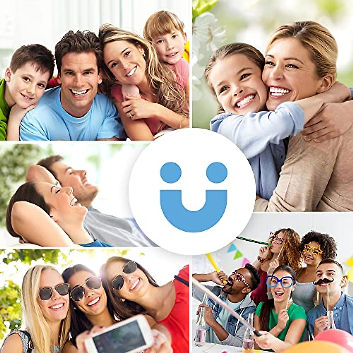 Teeth Whitening Kit for Stains Remove: Pro Whiten Gel with UV LED Light for Sensitive Teeth in Fast 10 mins at Home (Mint)