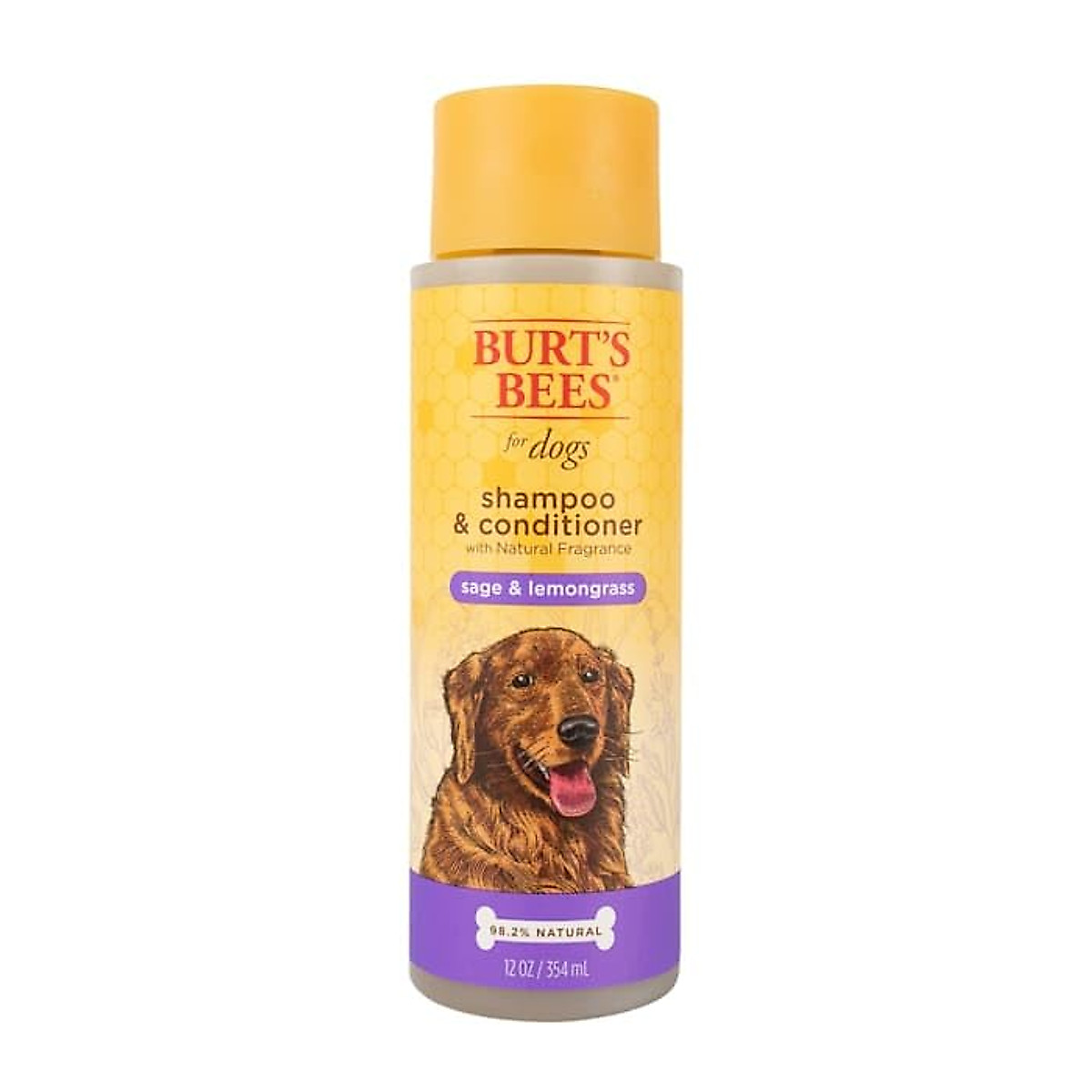 Burt's Bees Natural Pet Care Shampoo & Conditioner Sage & Lemongrass Scent, 12 fl. oz.
