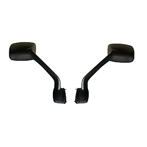 Aostirmotor Black Hood Mirrors Fit for KENWORTH T680 (2013-2020) Left and Right Pair Hood Mirrors Fit for Peterbilt 579 (2010-2017) Peterbilt 587 (2010-2017)