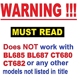 Ninja 64oz (8 Cup) Food Processor Bowl Locking Lid Blade Kit for BN801 BL910 BL680 BL681 BL682 BL640 BL641 BL642 Blender