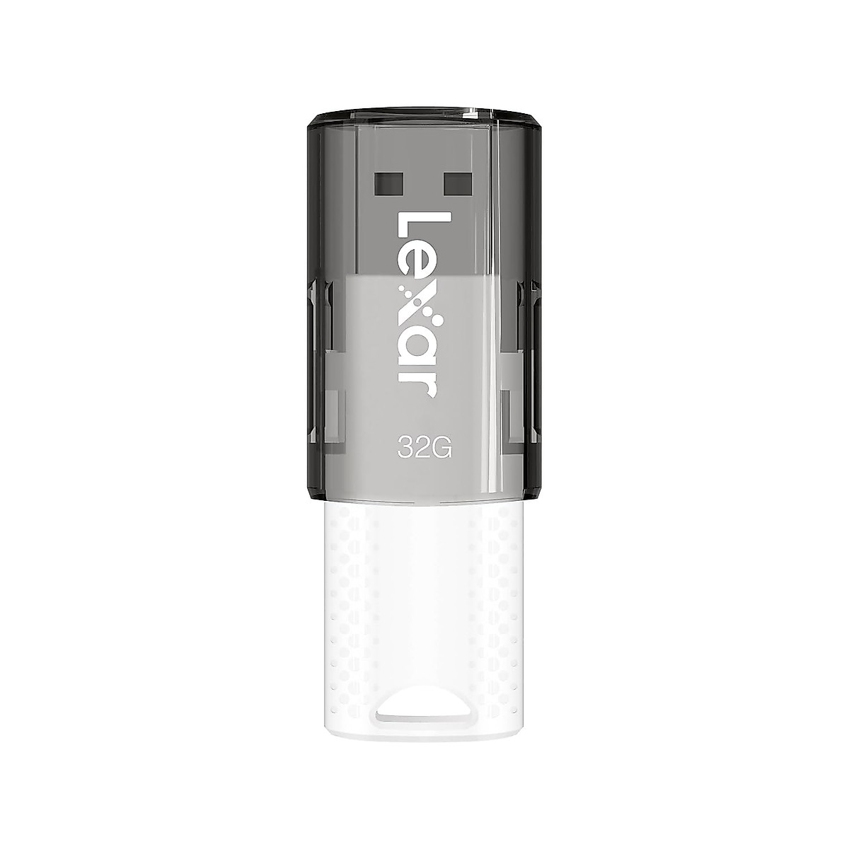 Lexar® JumpDrive® S60 USB 2.0 Flash Drives, 32GB, Black, Pack Of 3 Flash Drives, LJDS60-32GB3NNU