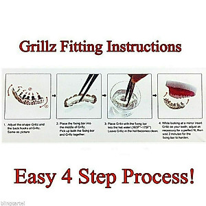 18K White Gold Plated CZ Cluster Custom Slugs Top Bottom Grillz Mouth Teeth Grills Set - Grillz, Teeth Cap, Iced Out Grillz (Silver Top & Bottom Set)