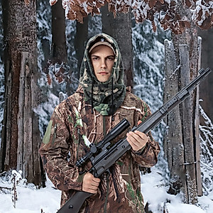 Your Choice Balaclava Ski Mask for Men, Hunting Face Mask, Camo Balaclava Face Mask Men for Cold Weather, Hunting Gear Gifts for Men Women, Extra Long Design