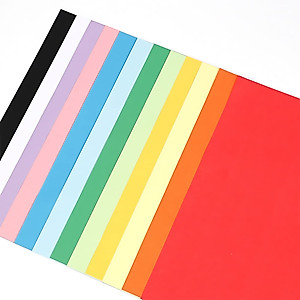 MIDUOLE Origami Paper, 100 Pcs Colored A4 Paper - 20 Vivid Colors - Double Sided, Easy Fold Paper for Kids Adult Beginners Training Arts & Crafts Projects 8.3" X 11.7".