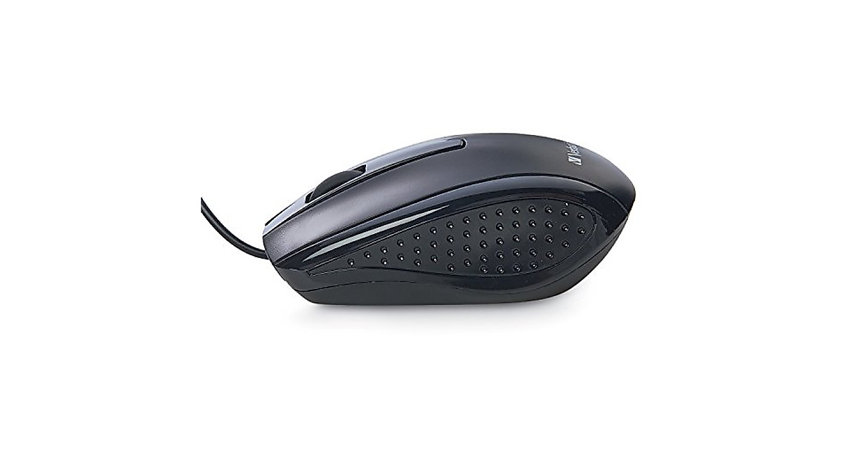 Verbatim Slimline Wired Keyboard and Mouse Combo USB Plug-and-Play ...