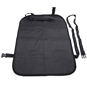 HTTMT- Waterproof Home Chair Car Seat Back Protector Child Kick Guard Mat Protects Shan [P/N:ET-CAR-MAT001]