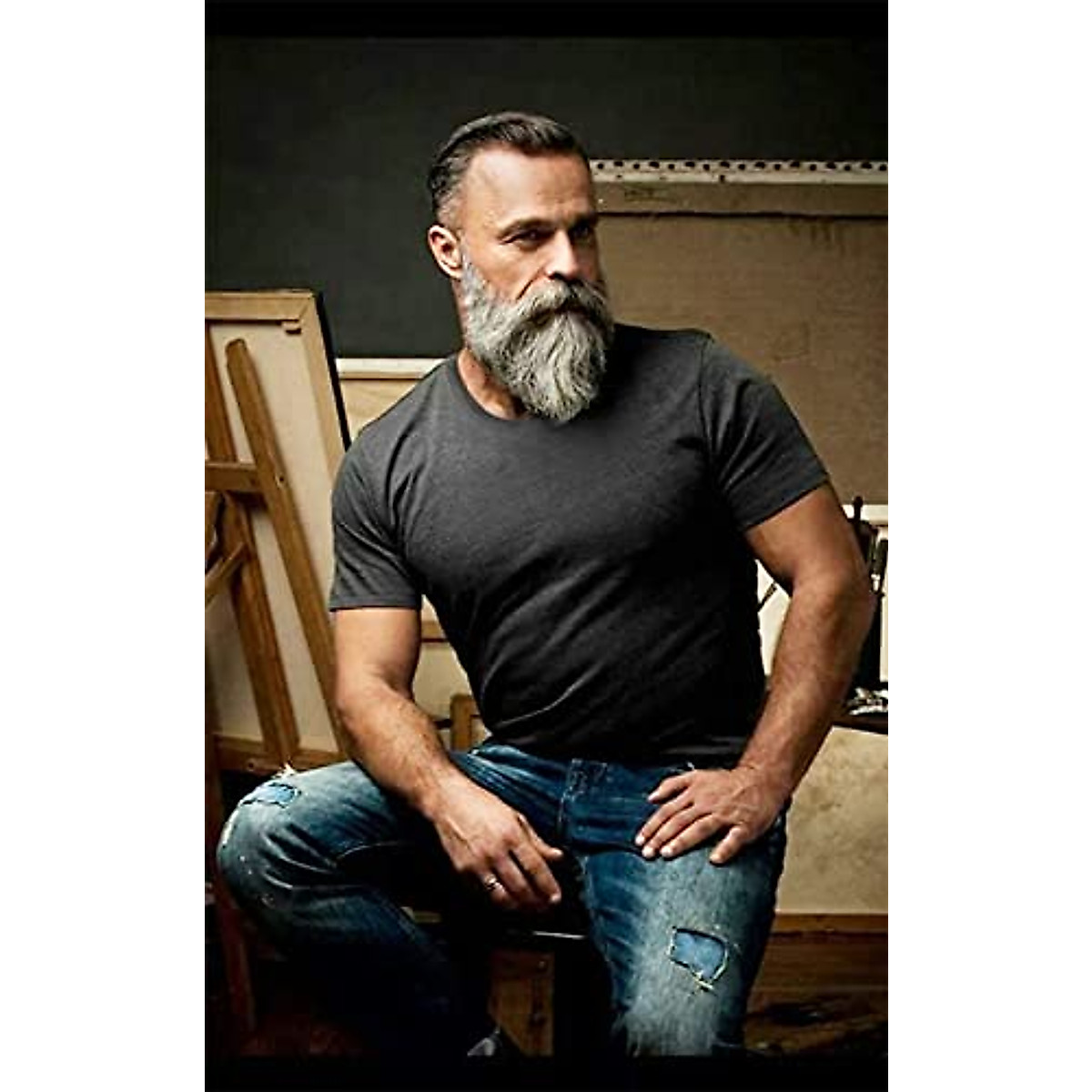 SOCKS'NBULK 12 Pack Mens Cotton Crew Tshirts, Assorted Wholesale Sleeve Tee Shirts (Mix Short Sleeve B, 2X-Large)