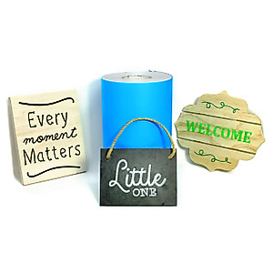 VViViD Blue Stencil Vinyl Masking Film with Anti-Bleed Technology (25ft x 12in)